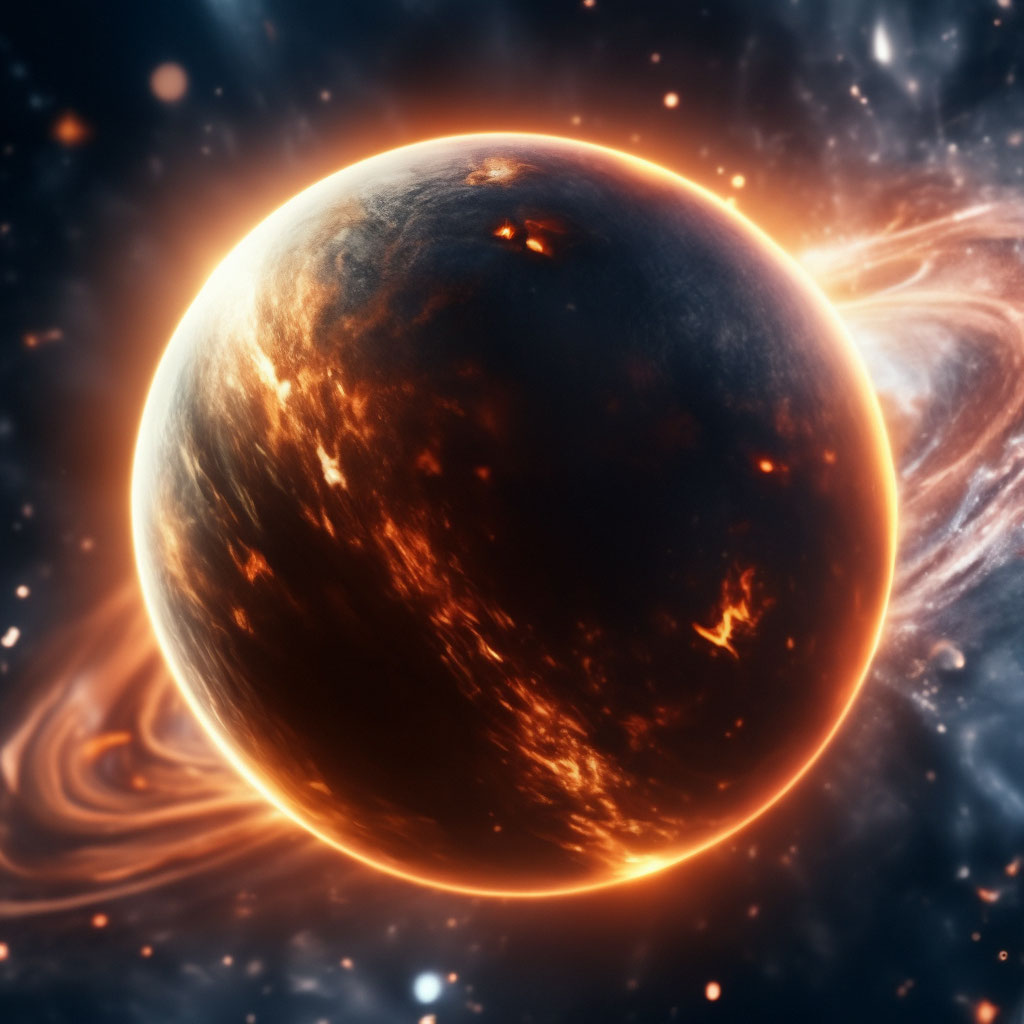 "A planet in space, beautiful, professional photo, 4k, realistic, high ...