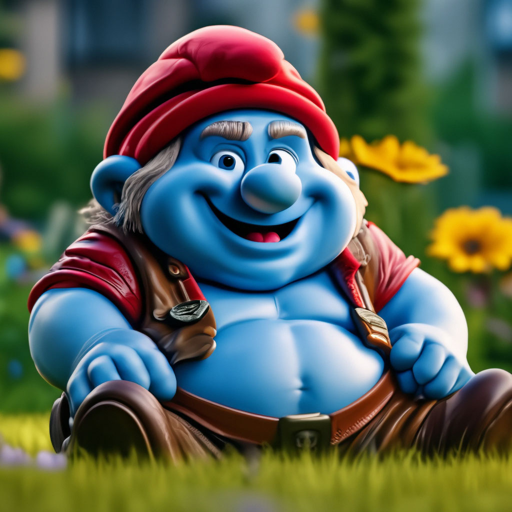 Greedy Smurf Fat