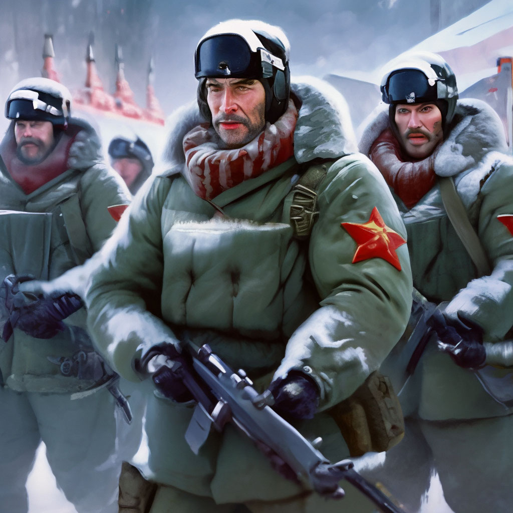 "Special forces Alpha of the KGB of the USSR" — image created in Shedevrum