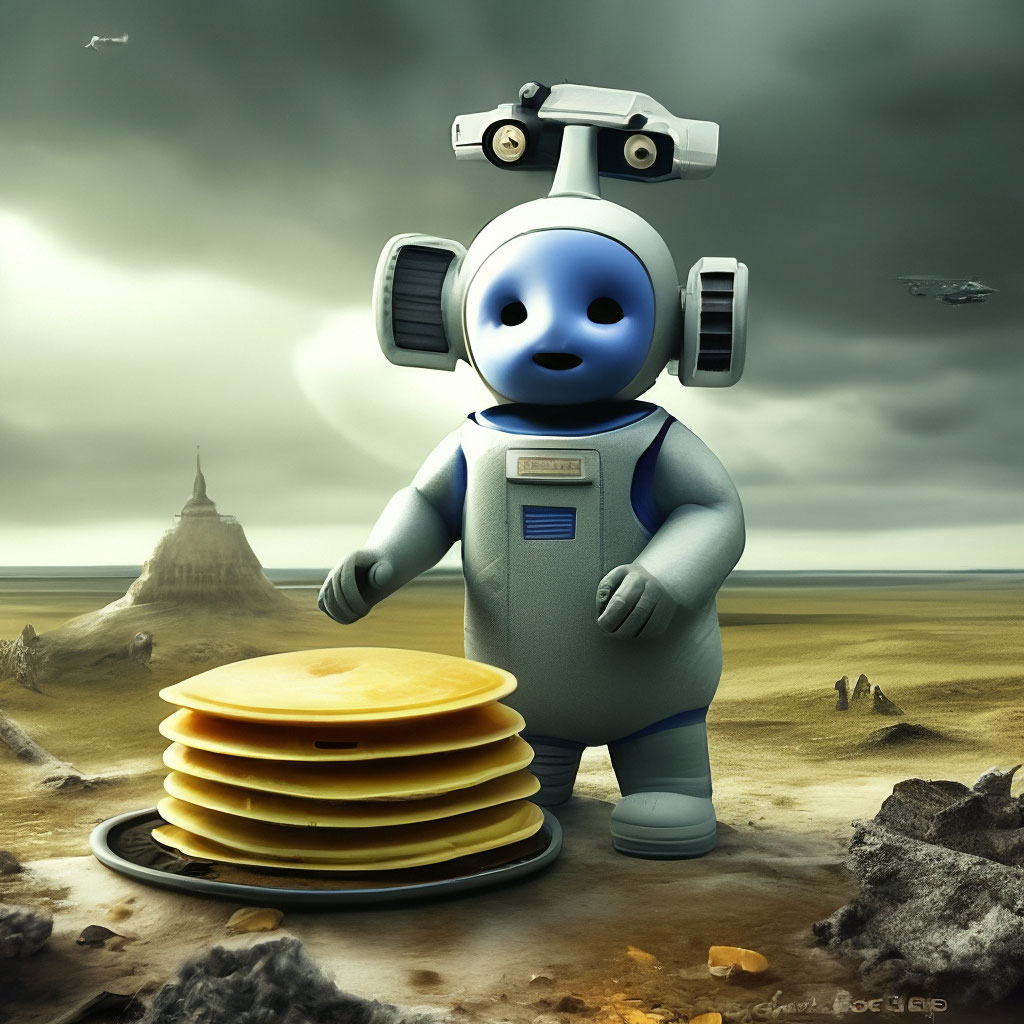 "Teletubbies vacuum cleaner eats pancakes, nose like an elephant ...