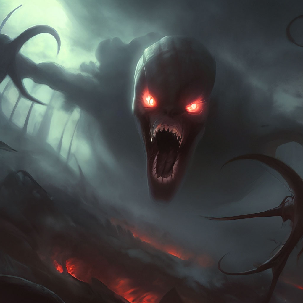 "Scary, scary, but nothing" — image created in Shedevrum