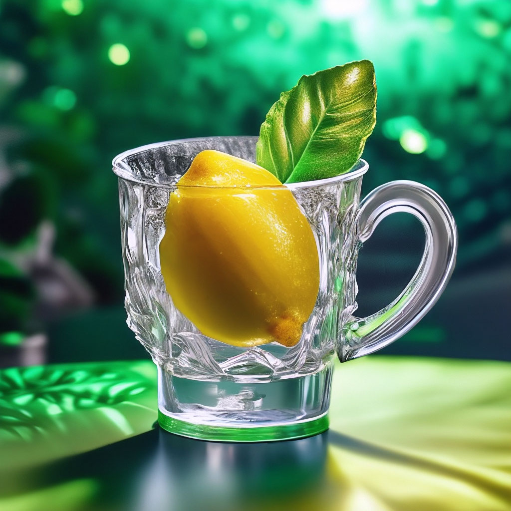 "#LEN-LIK job for Dmitry ️. - - - - crystal lemon in the form of a cup ...