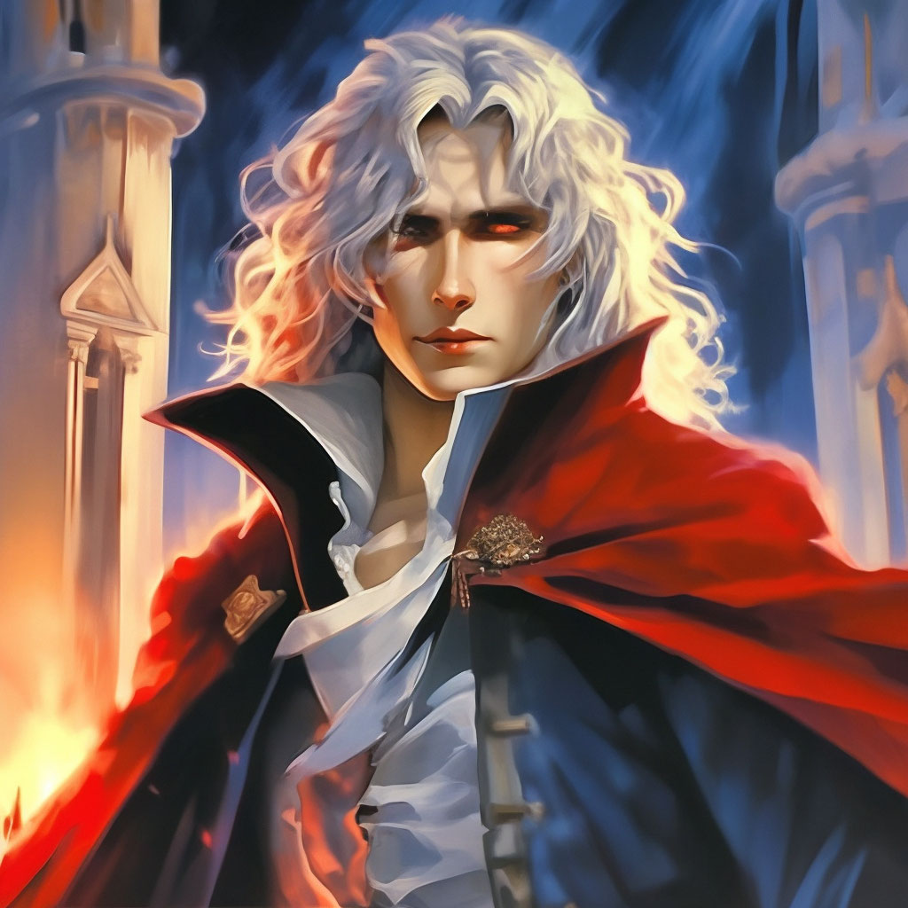 Symphony of the Night: Entering the Castle; xviii century, romantic ...