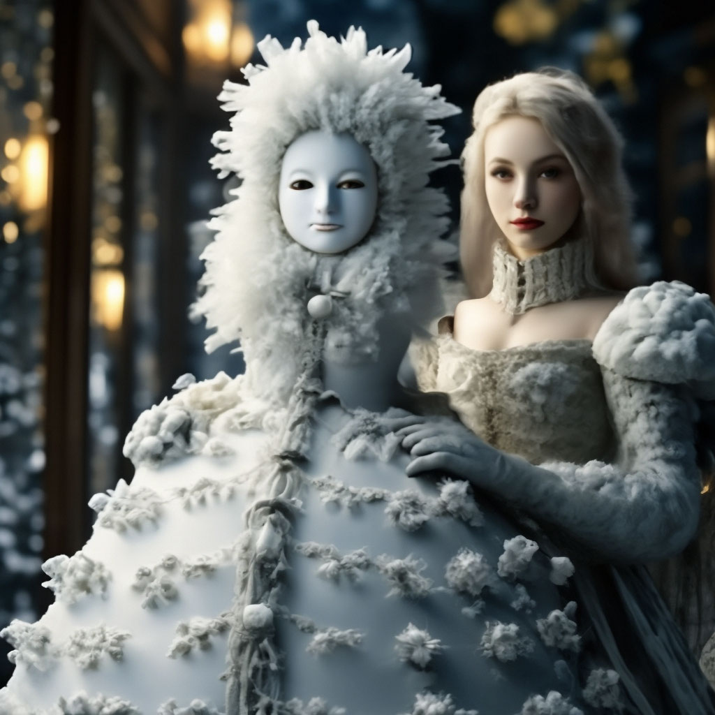 "The White Queen and the anthropomorphic Snowman Snowstorm, Euphorbia ...
