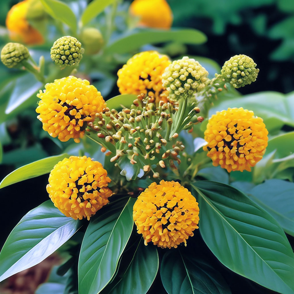 "The Buddleia is spherical.The small flowers of this semi-evergreen ...