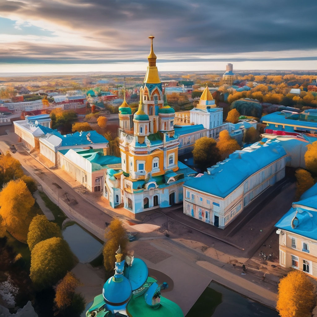 "Ulyanovsk" — image created in Shedevrum