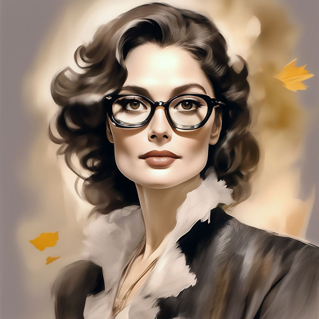 "A detailed intricate portrait of the beginning of the century of a ...