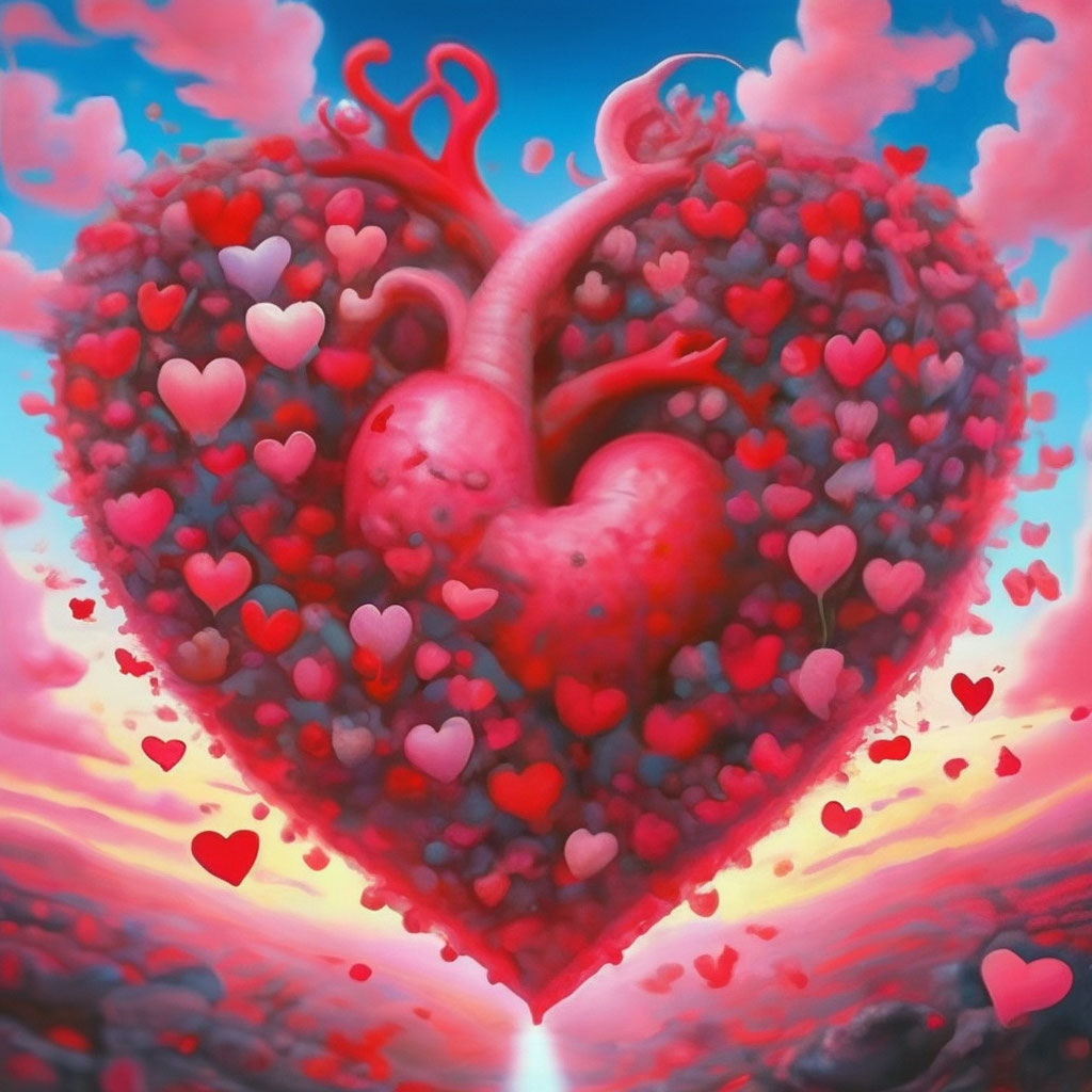 "What kind of emotion is this? (What?) Look, look at my heart Look ...
