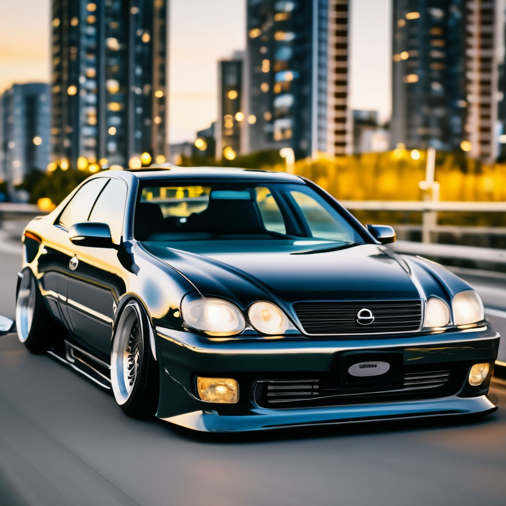 "🎌stylish stensuhi Toyota Aristo(Lexus GS) 1995 slammed&fitted(oni-kyan ...