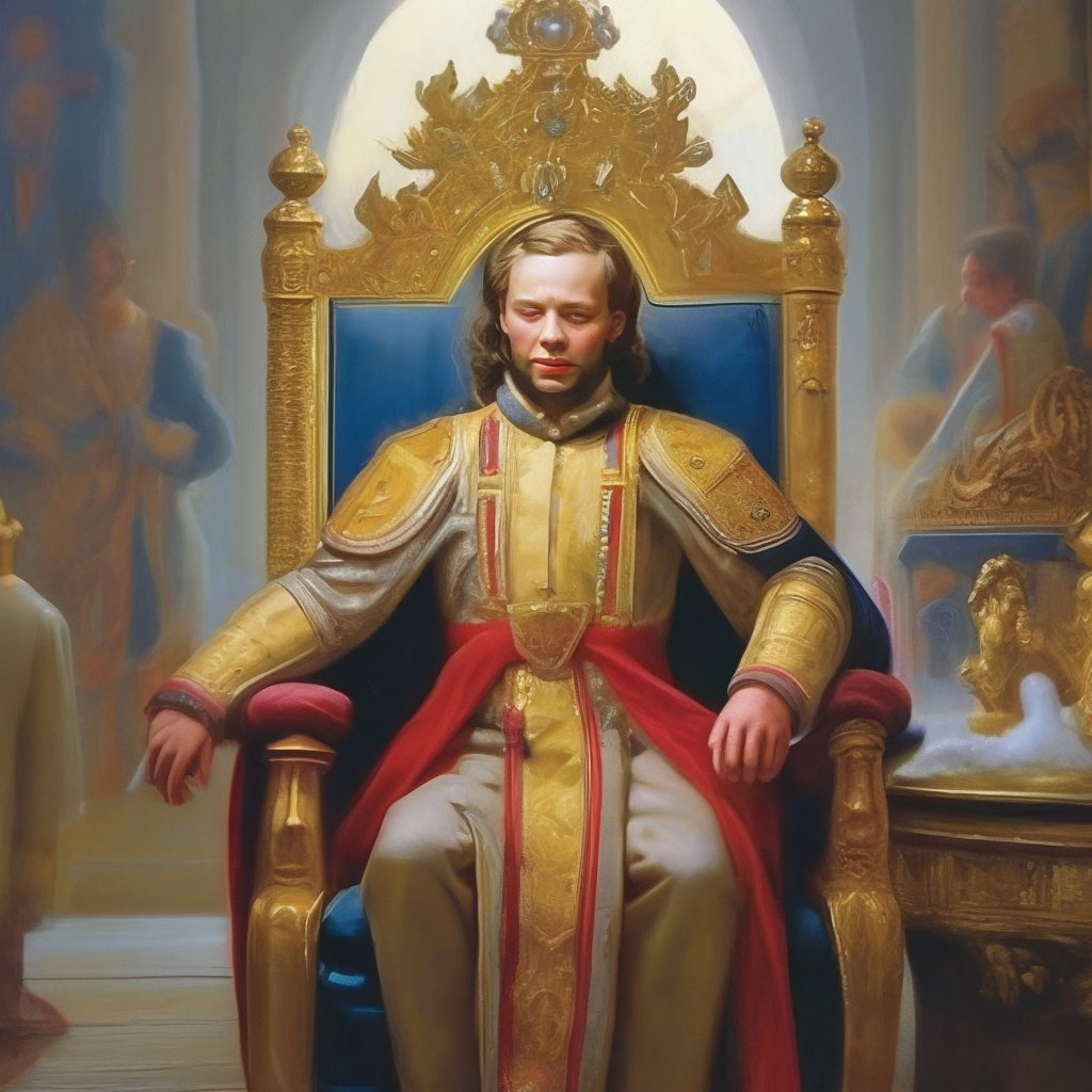 "Perhaps this is the fate of all future monarchs, sovereigns and tsars ...