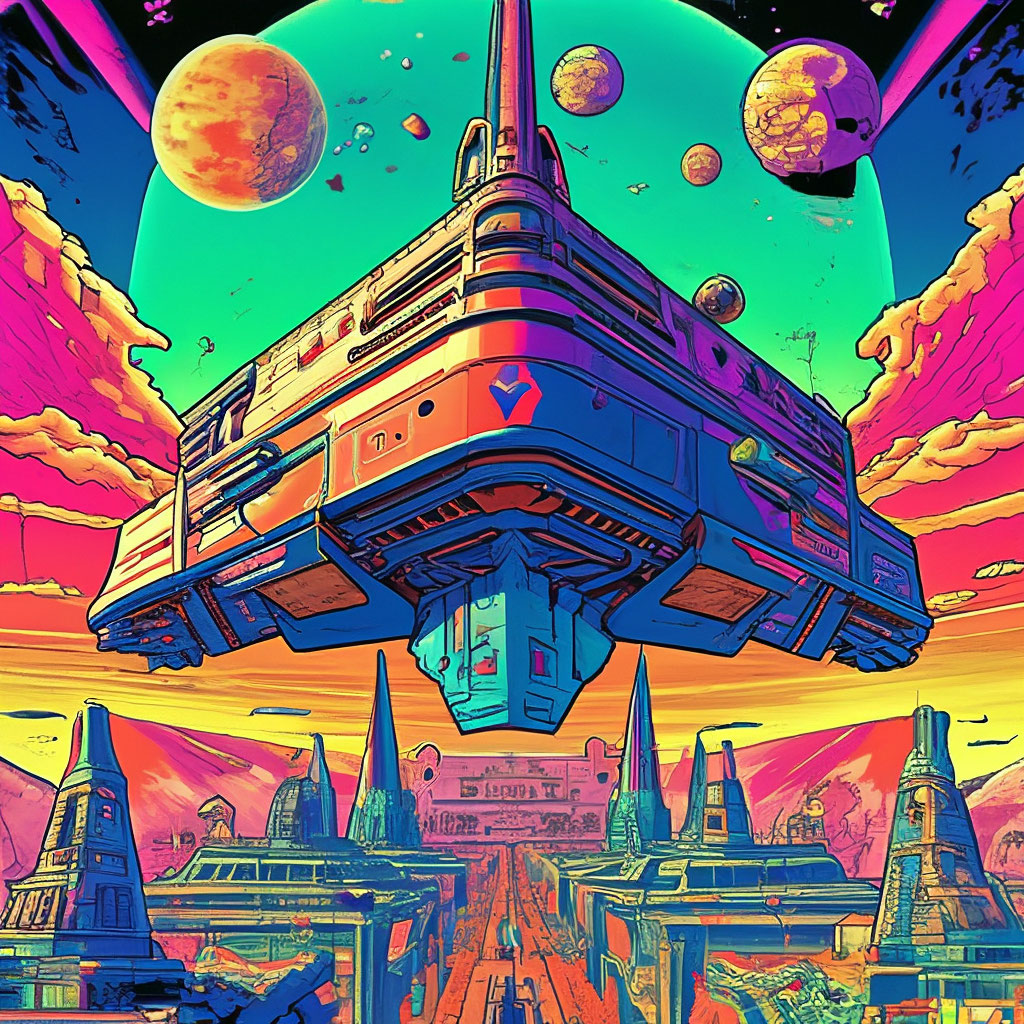 "USSR propaganda poster in retro futurism style, high detail, clear ...