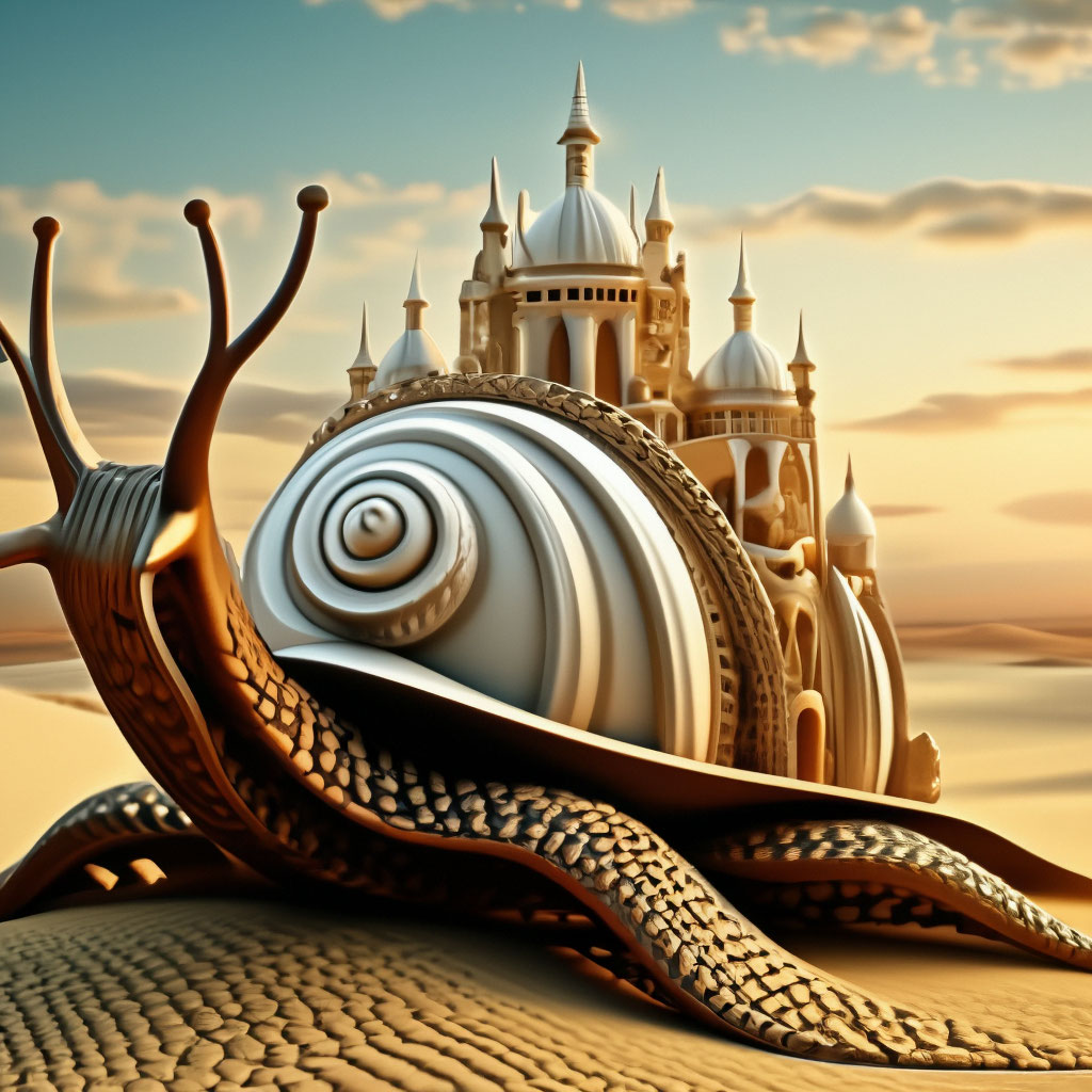 "Surrealism, fabulous sand fractal, quantum frattage, white+bronz sand ...