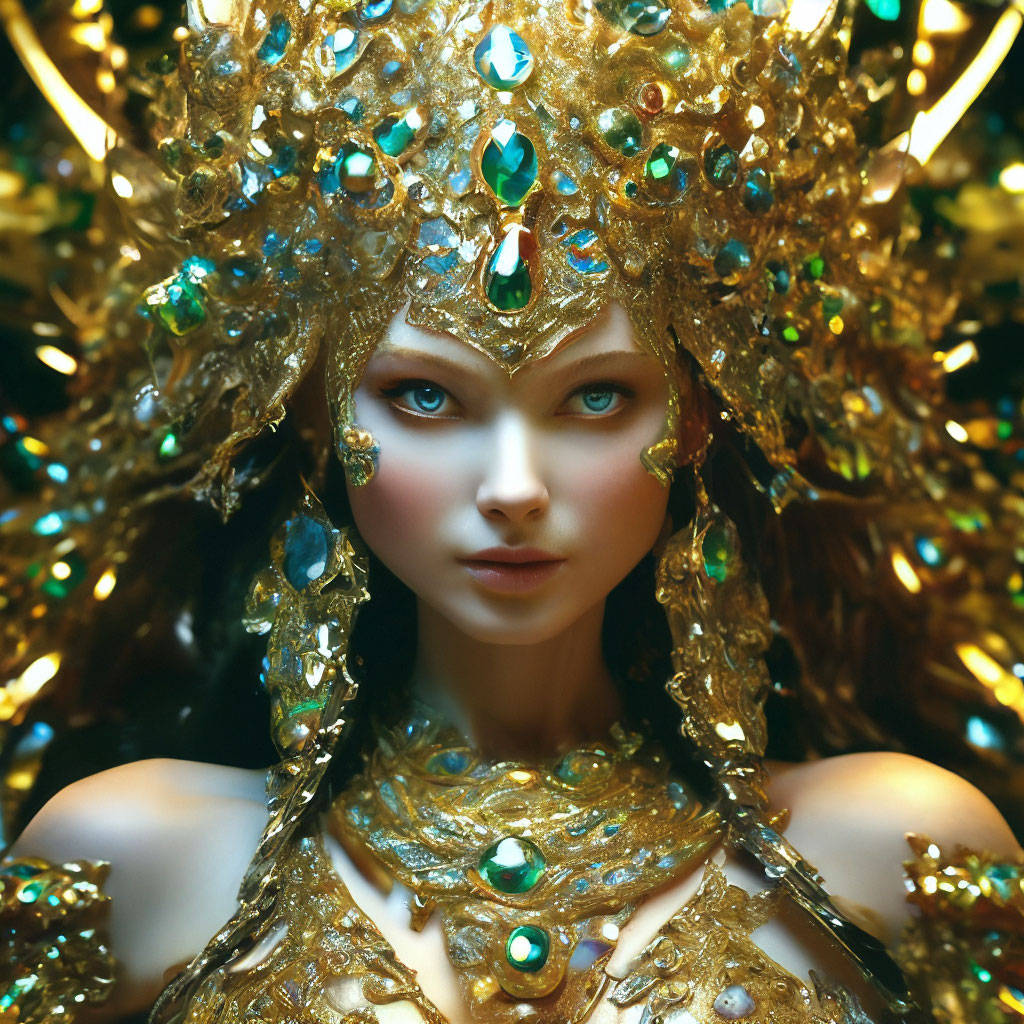 "Surrealism, fabulous jewel chest, elvish, hyperdetalization, mysticism ...