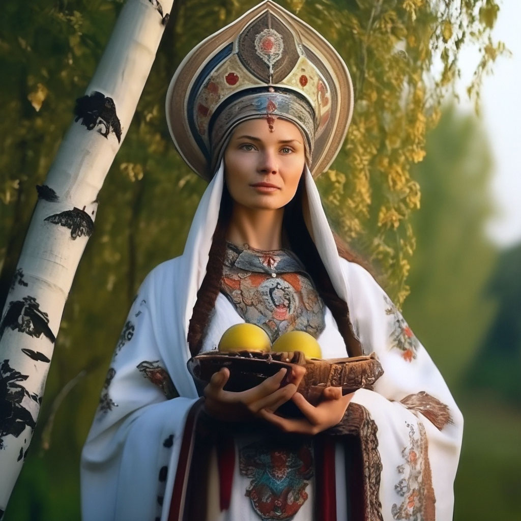 "Bereginya is the mother of all spirits and the mistress of earthly ...