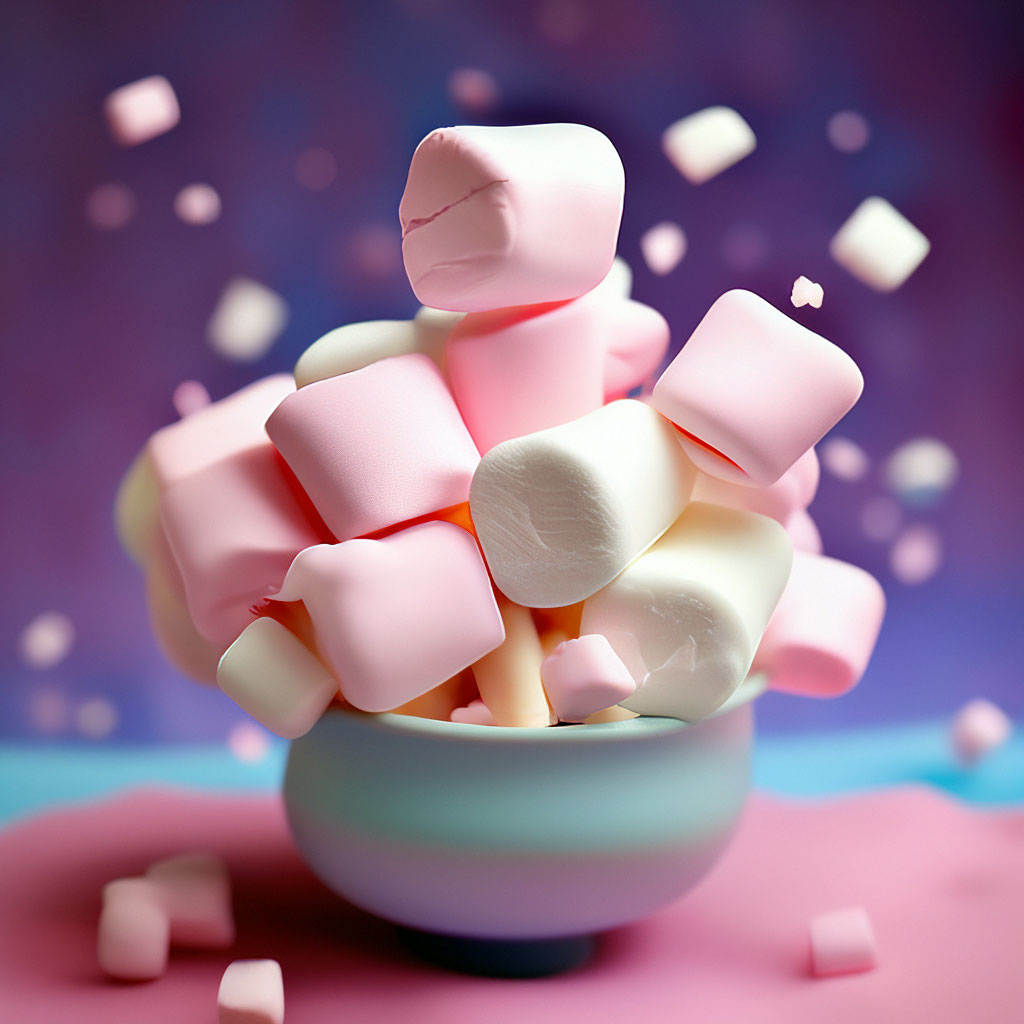 "Air marshmallow,airiness,marshmallow" — image created in Shedevrum