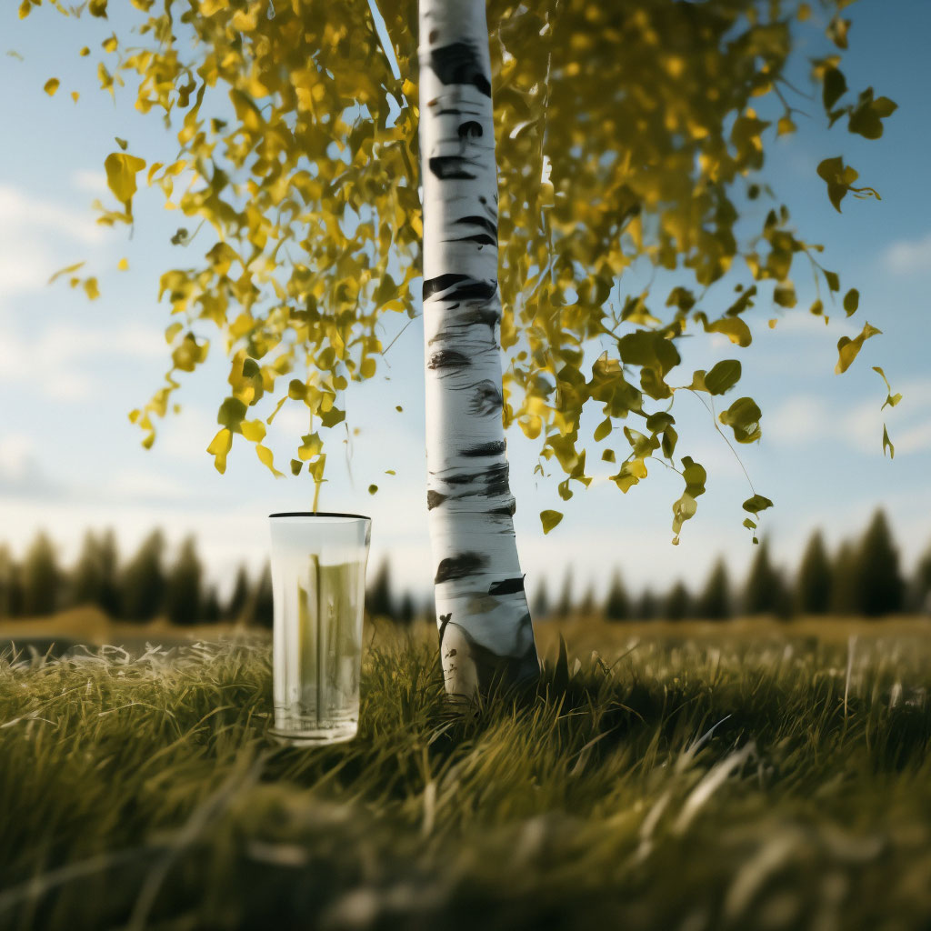 "There was a birch tree in the field , drank a hundred grams and fell ...