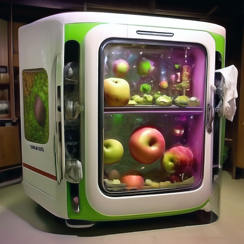 "IPhone apple TV apple refrigerator apple washing machine" — image ...