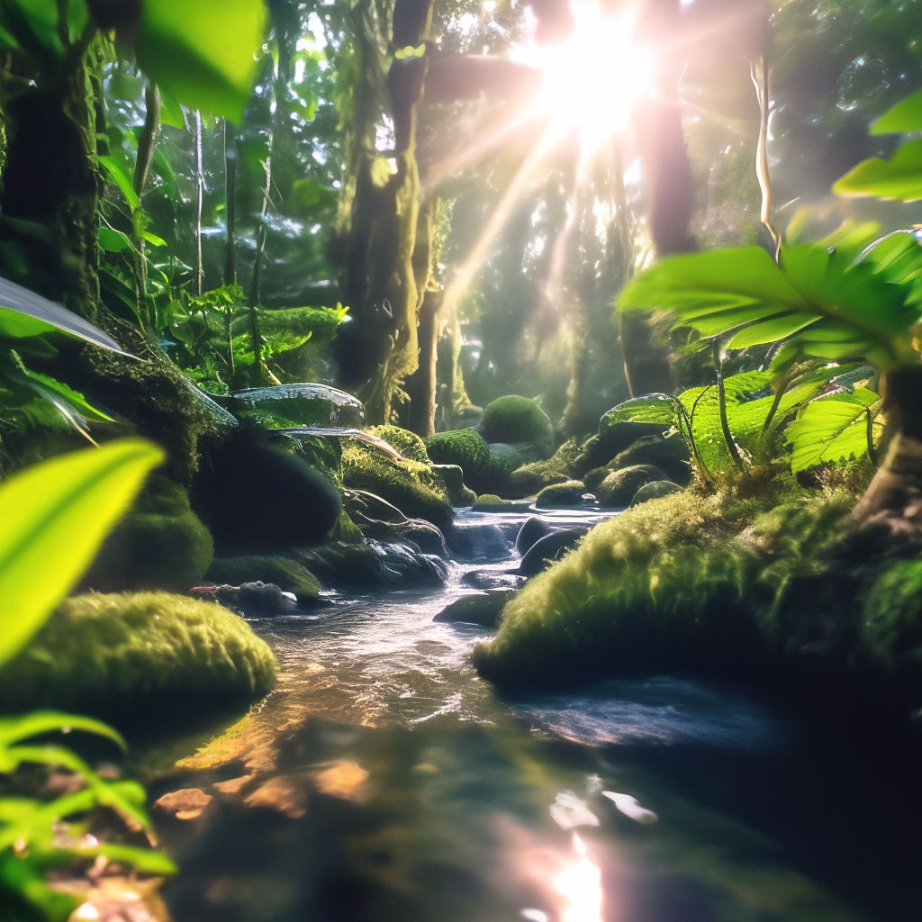 ", natural environment,amazon, beautiful, realistic, professional photo ...