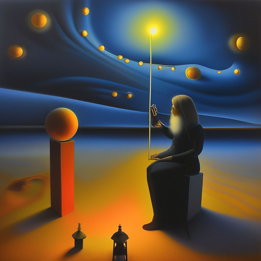 "Surrealism. Night light The imagination of a psychopath" — image ...