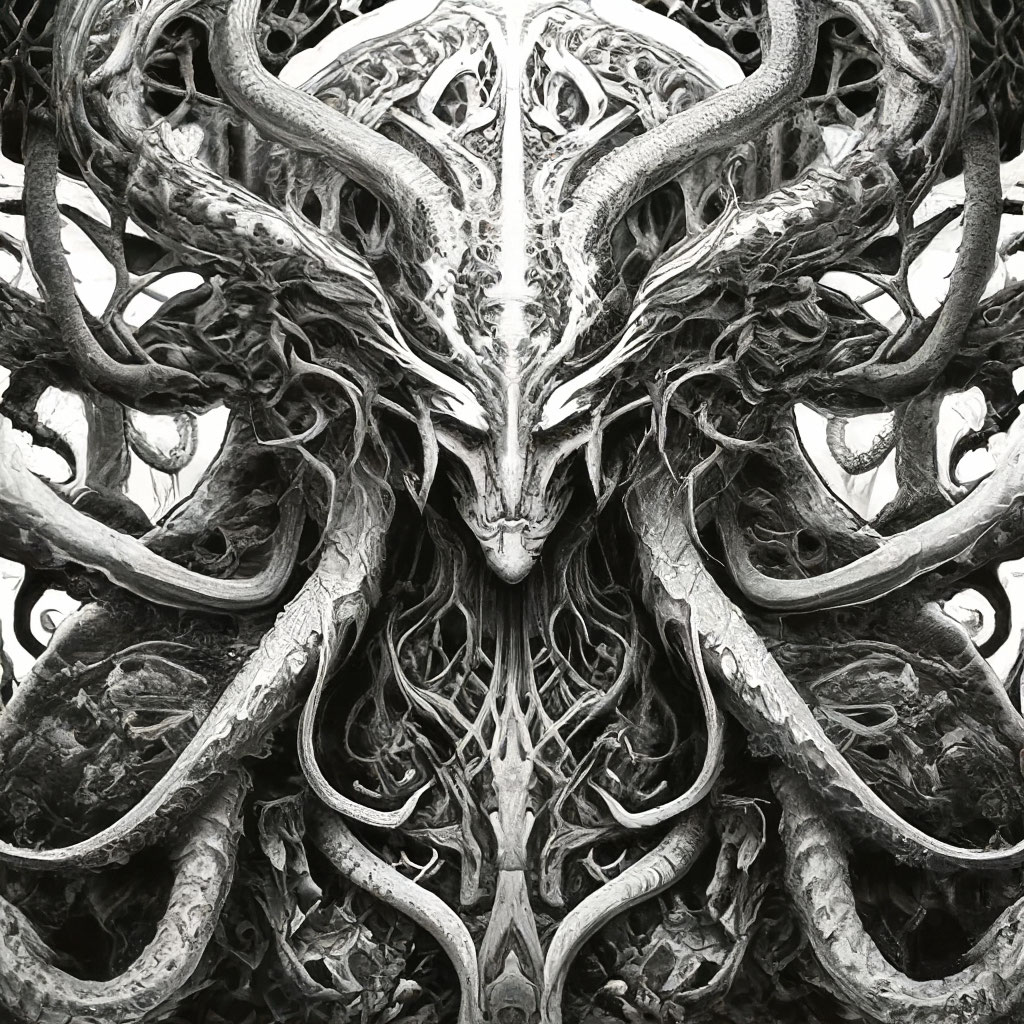 "The supreme fractal demon of chaos Azathoth from the depths of the ...