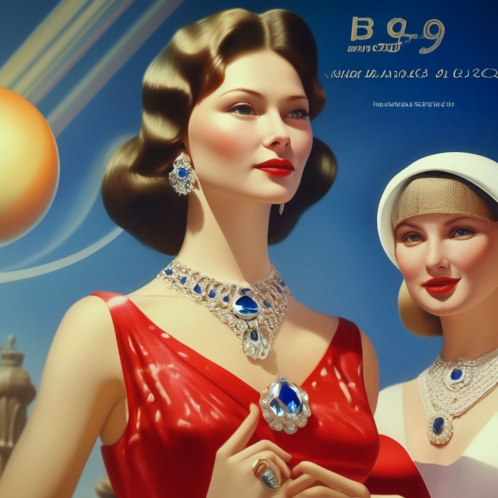 "Give rubies from Jupiter to your wives. soviet poster. pun-up ...