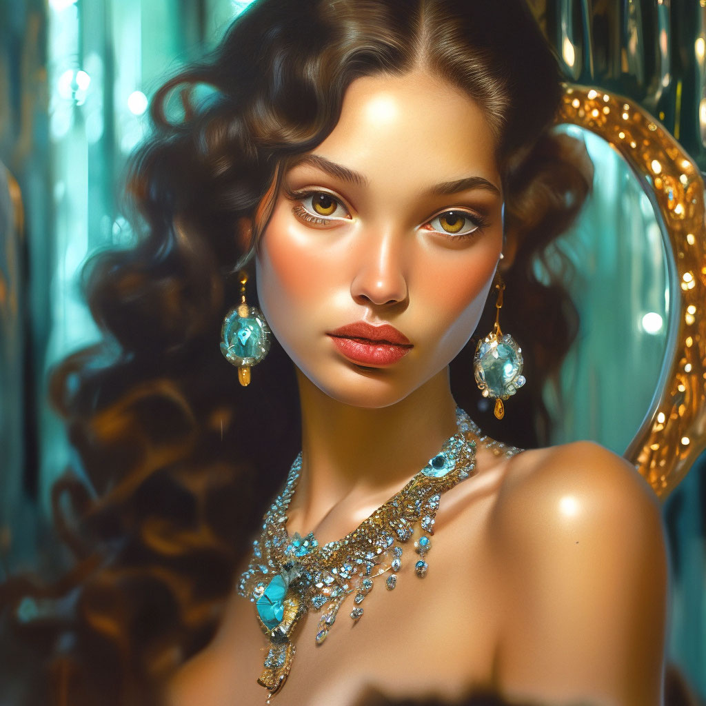 "@ lira art painting in the technique of beading in the style of Dutch ...