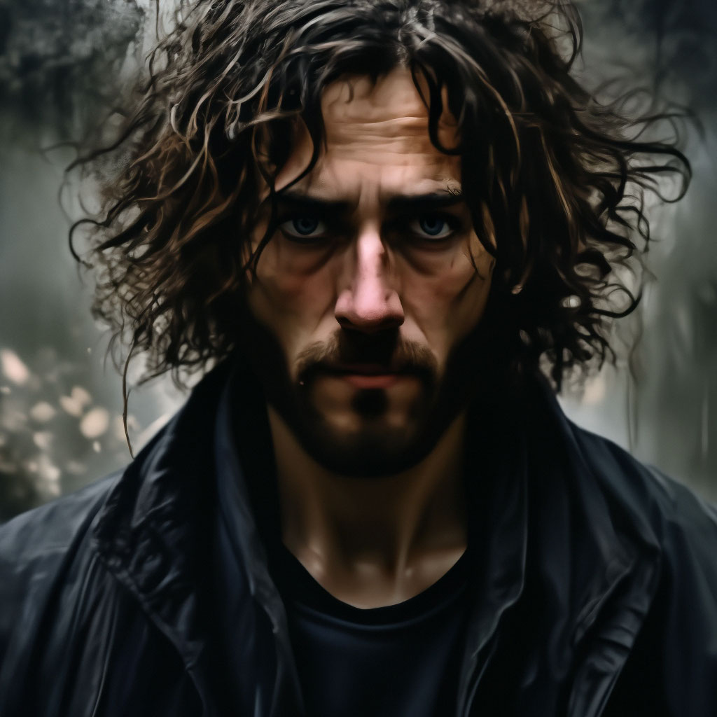"Masterpiece, make my self-portrait" — image created in Shedevrum