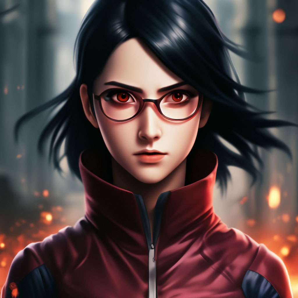 "Sarada" — image created in Shedevrum
