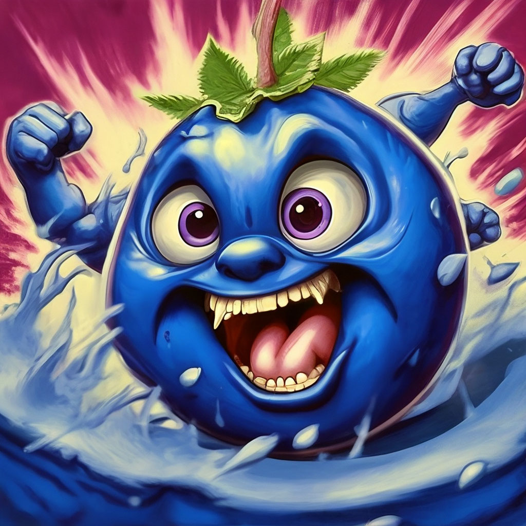 "Plot blueberry berry Fantasy Art Surrealism Mysticism Horror ...