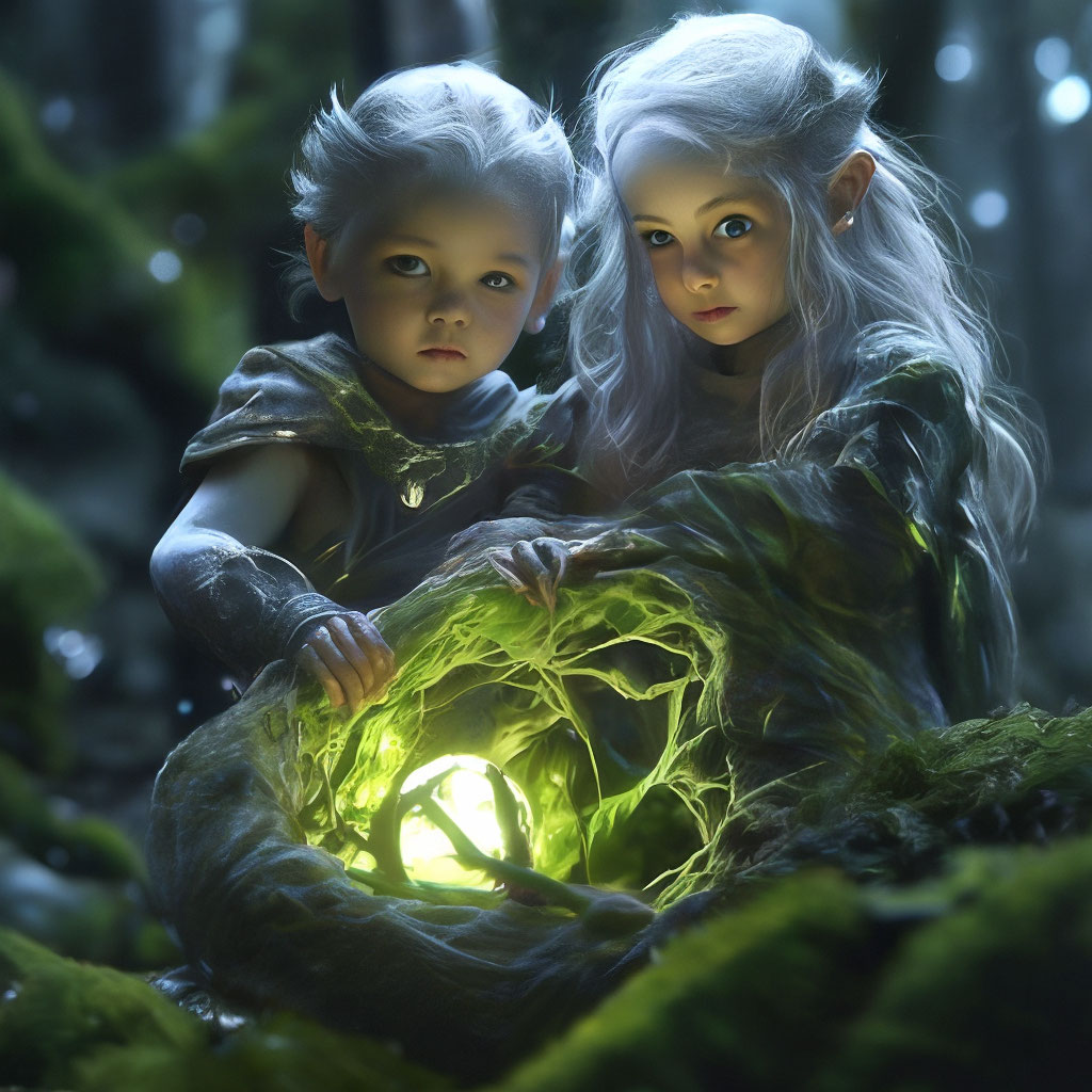 "The children of elf and homan, limbo, grey twilight would, a cradle of ...