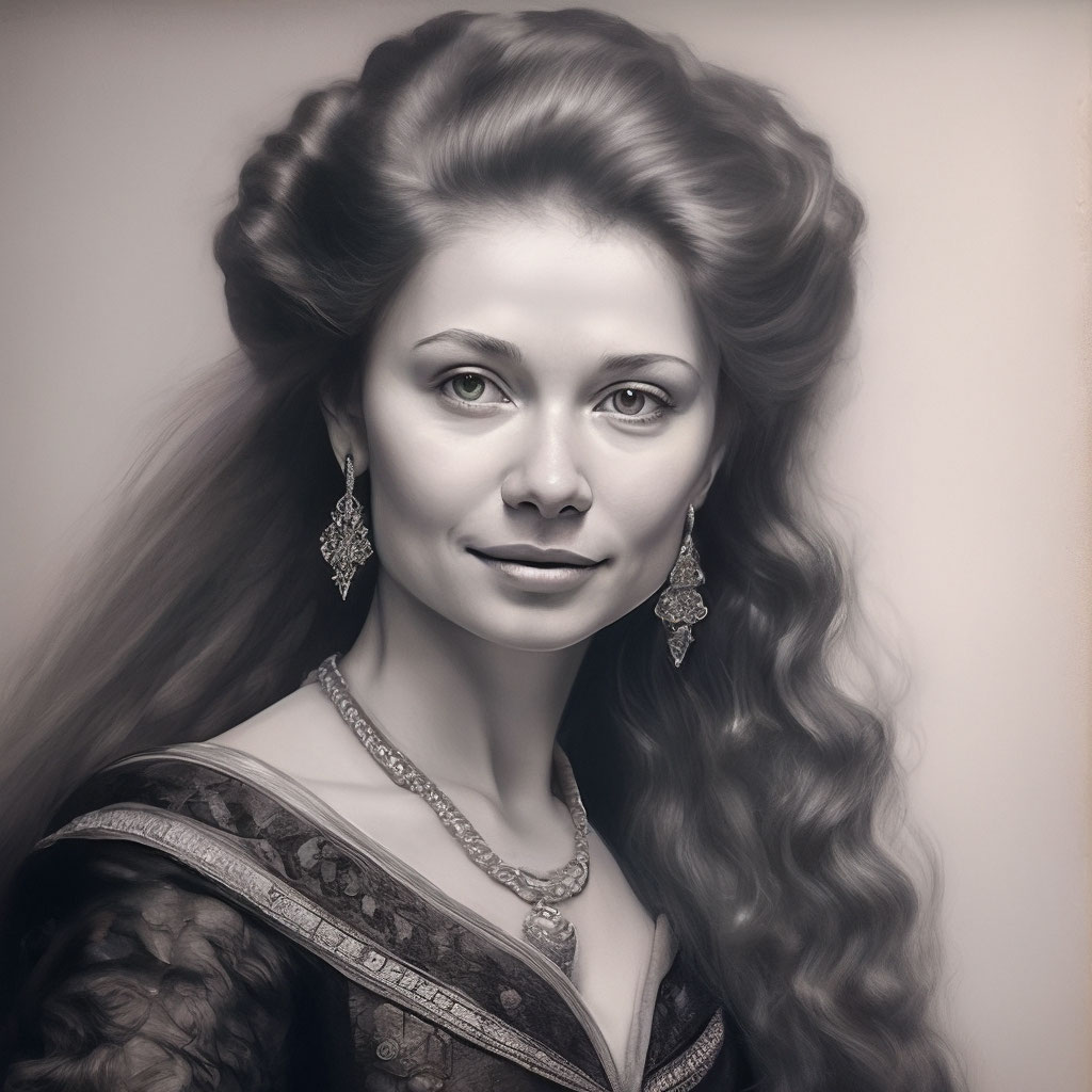 "Ekaterina Dolgorukova-Princess Yurievskaya. Nice." — image created in ...