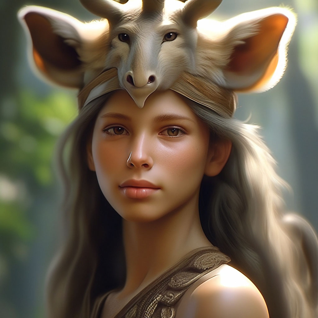"The world is beautiful a centaur girl of extraordinary beauty with a ...