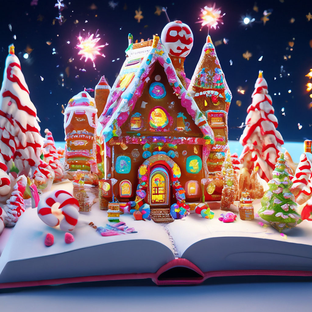 An Open Book Lies On The Table 3d … — Image Created In Shedevrum