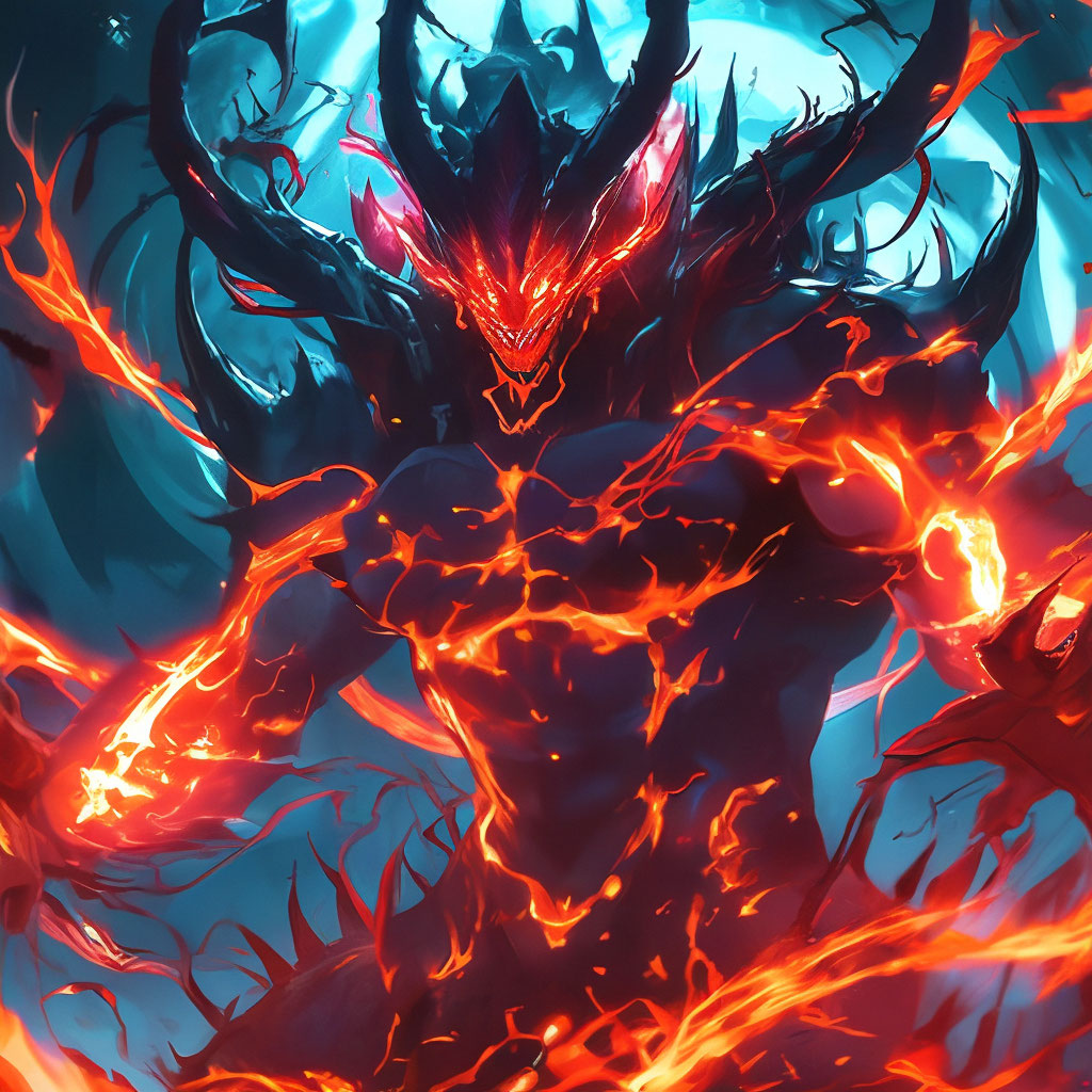 "The demon, the destroyer of worlds, the circulatory system of thorns ...