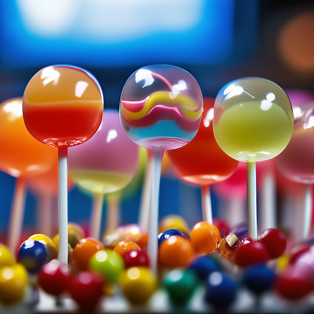 "Take a picture of real lollipops with professional quality bekoh macro ...