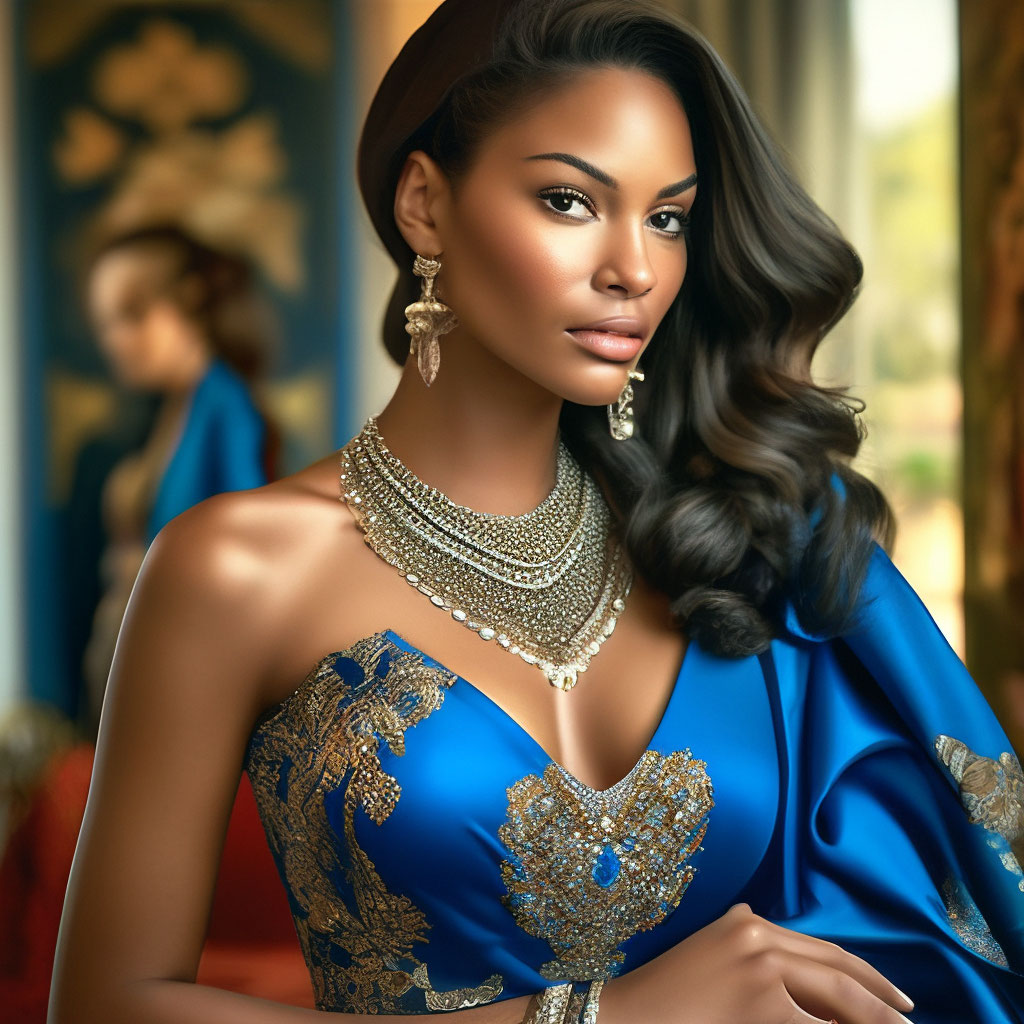 "An American woman .beautiful. alluring. hyper detail. gorgeous luxury ...