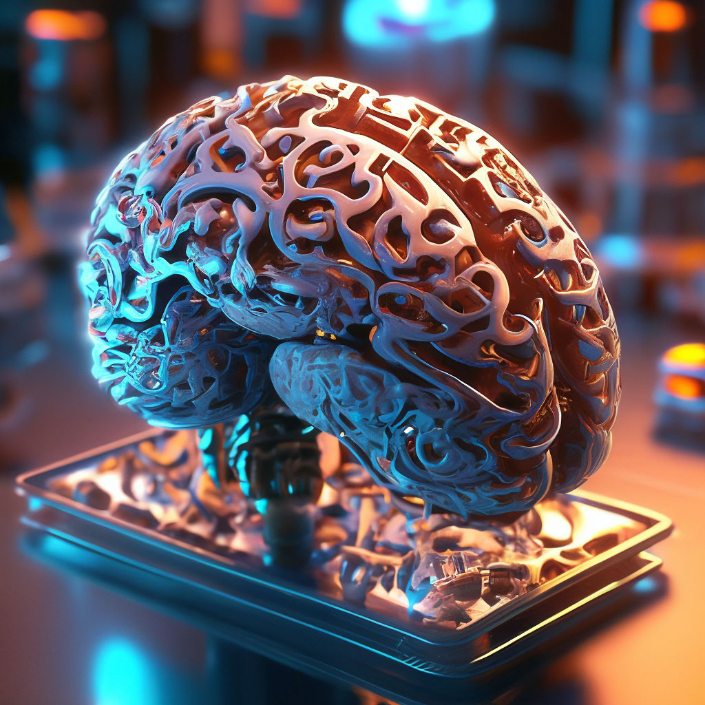 "Human brain, HDR, macro, digital-art, pixel art,glass,grunge ...