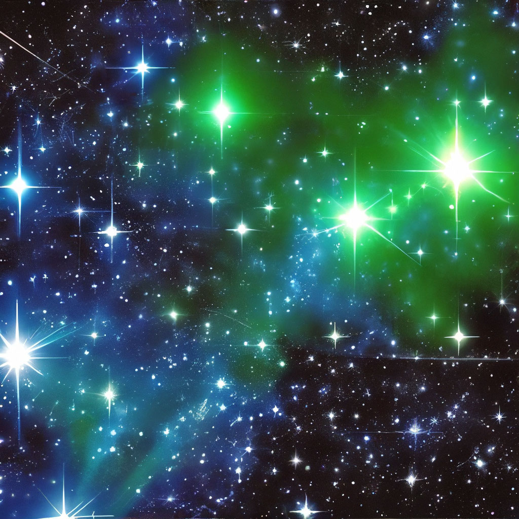 ""18 fast-moving stars flashed in all directions of the celestial ...