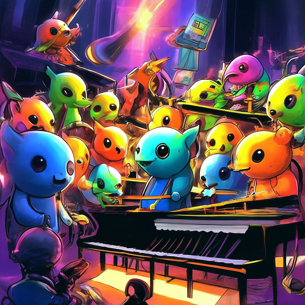"There was a terrible commotion in the orchestra of anthropomorphic ...