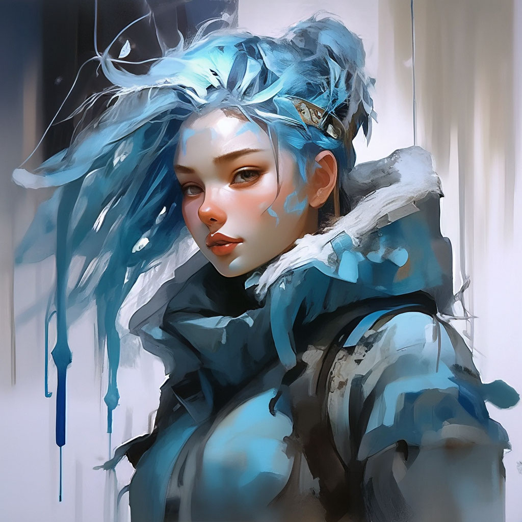 ""Frostpunk in the style of the European original: sketch, acrylic ...