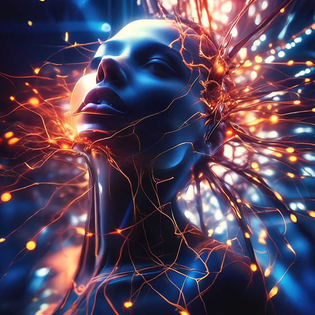 "Neural Network art" — image created in Shedevrum