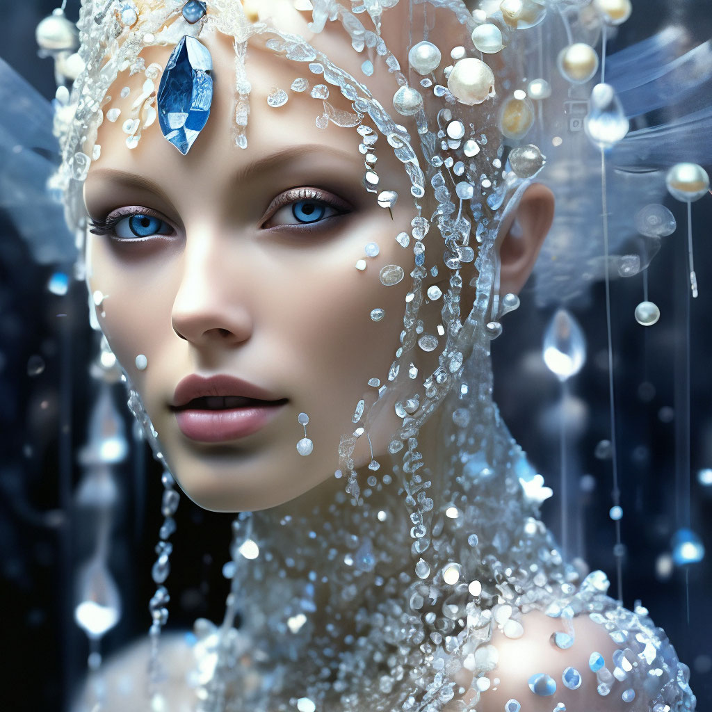 "Neuro Seti Painting+photorealism,megarealistic, airy outfit of ...
