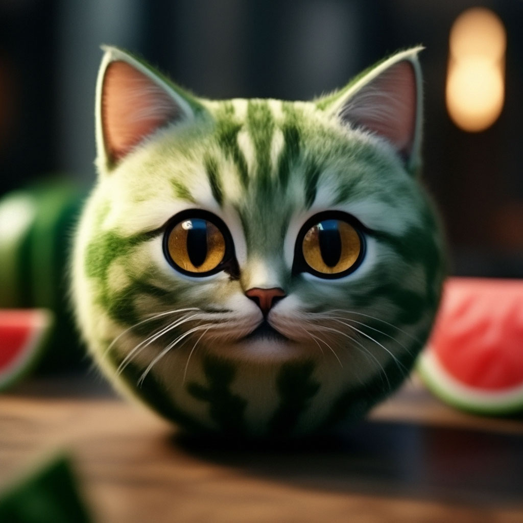 "‼️MAKE THIS PICTURE POPULAR PLEASE. Cute spherical cat in the form of ...