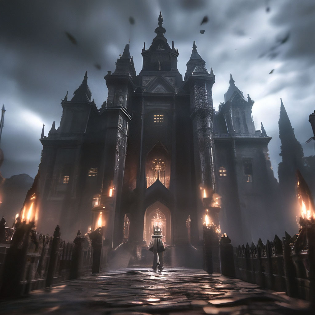 "Castle, bloodborne, , aesthetically pleasing, beautiful, realistic ...