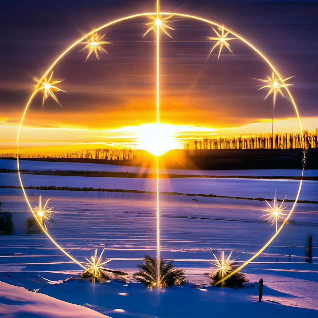 "December 22 is the winter solstice day. The moment when the Sun passes ...