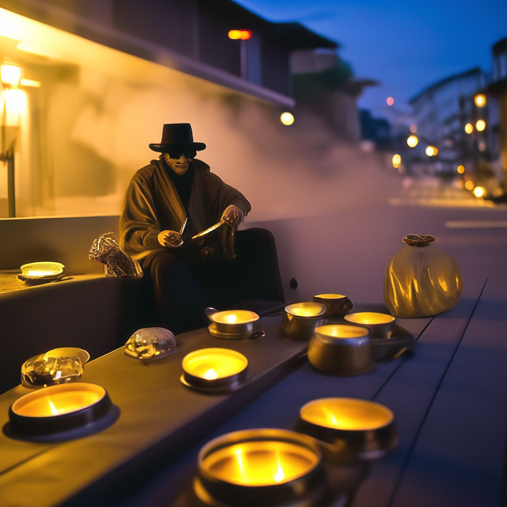 "Let's meet you in the evening, we'll smoke opium, -rit -rit" — image ...