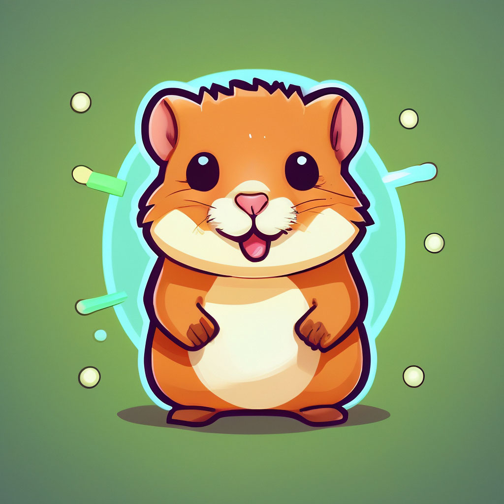 "Cute gopher icon, kawaii, cartoon, cartoon" — image created in Shedevrum