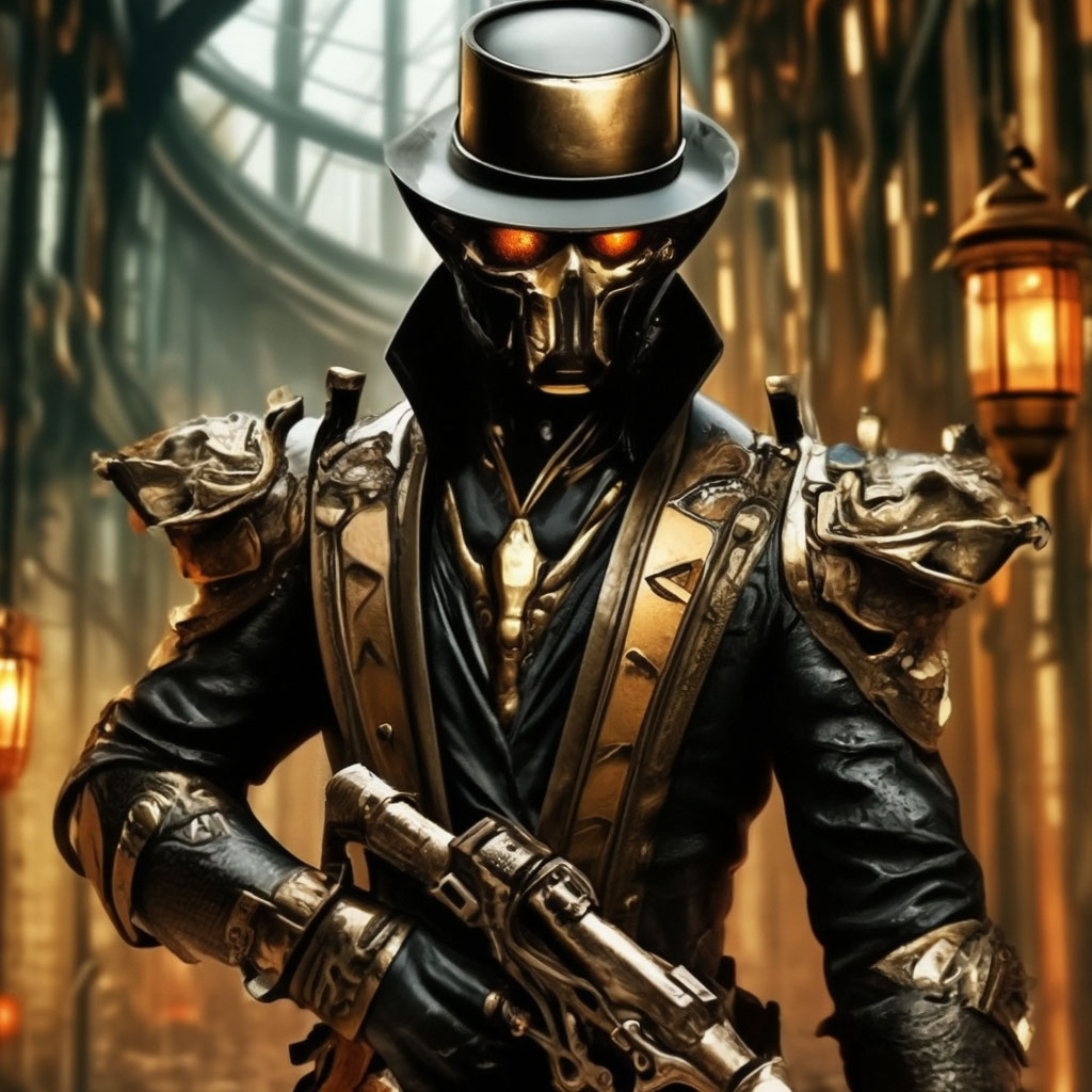 "Hybrid of CoD and Mortal Kombat" — image created in Shedevrum