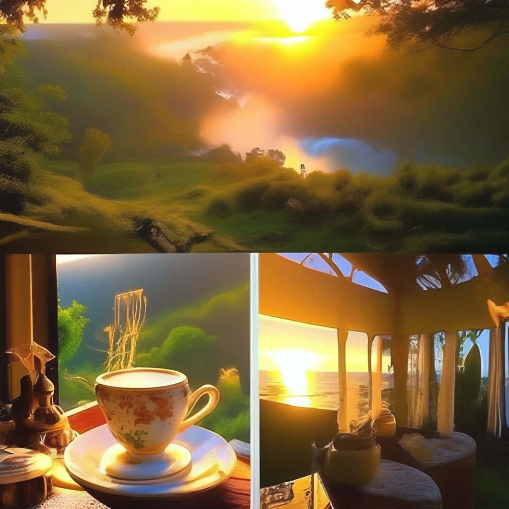 "Wonderful, incredible, magical, wonderful, amazing, delightful morning ...