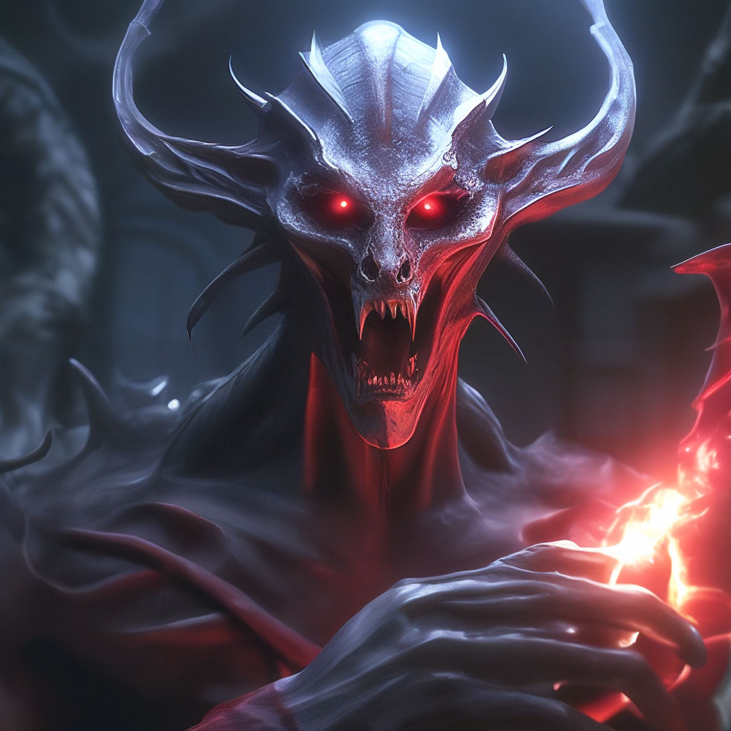 "Energy vampire. , realistic" — image created in Shedevrum